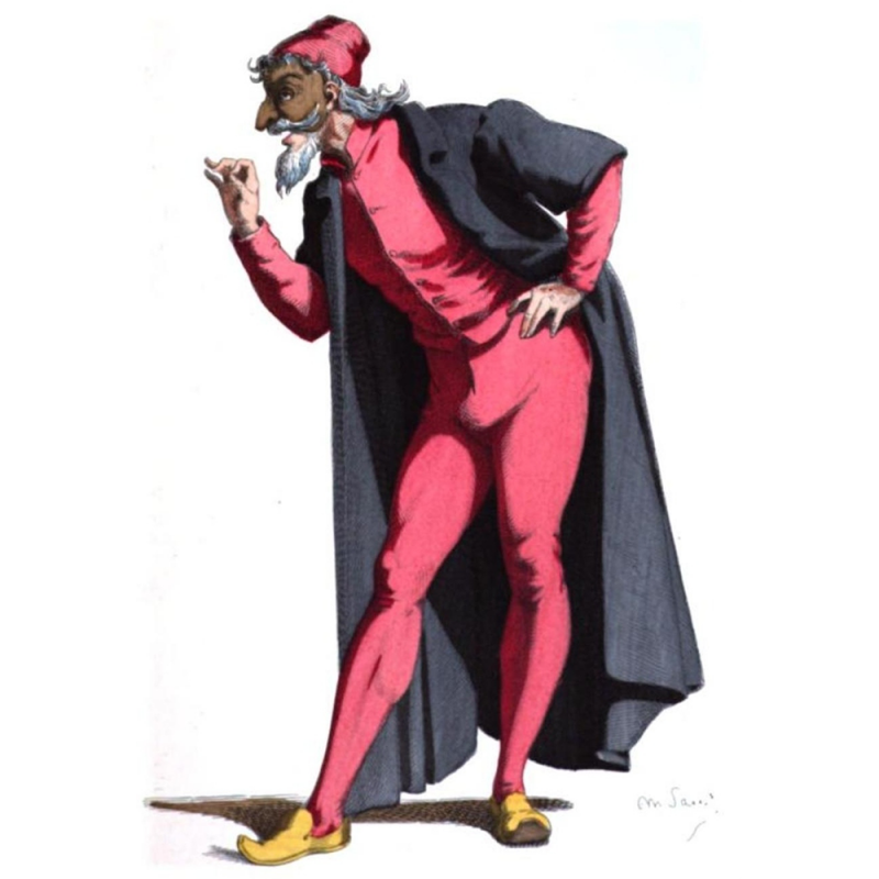 Commedia dell’Arte Pantalone – Second Face