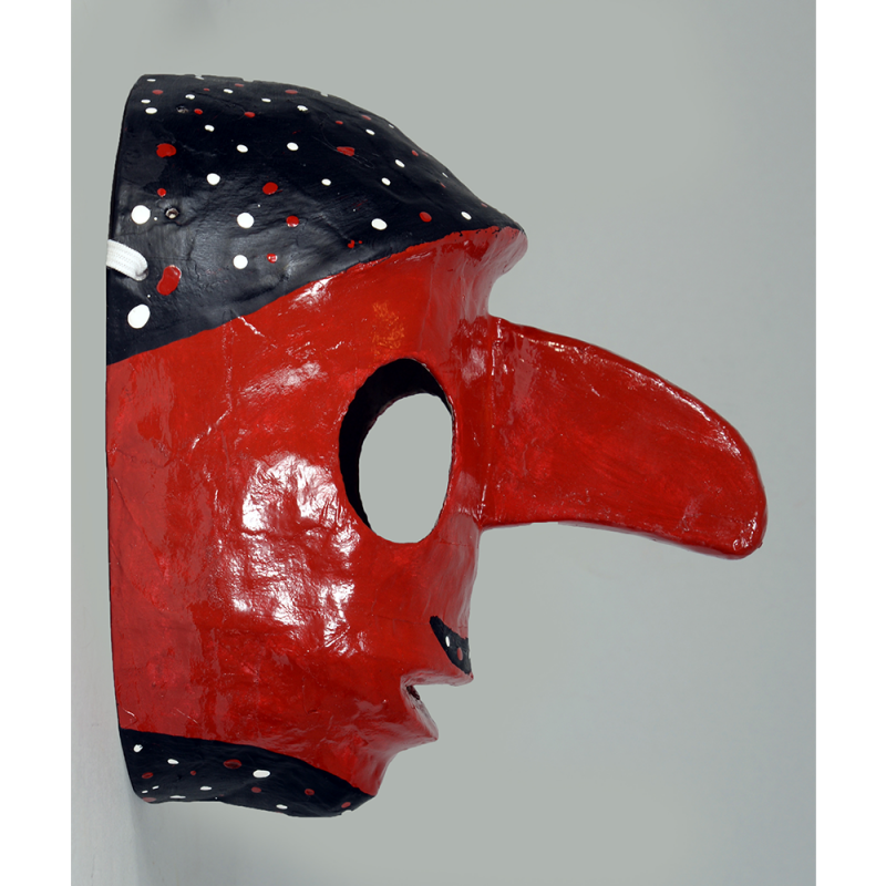 Danzante Mask and Tambourine – Second Face