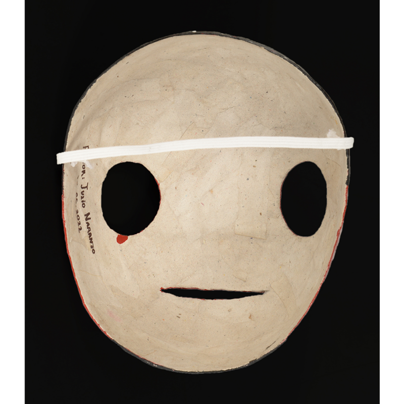 Danzante Mask and Tambourine – Second Face