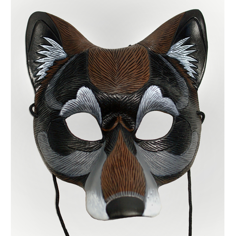Mardi Gras Timber Wolf – Second Face